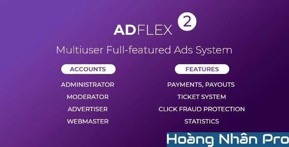 AdFlex - Multi User Full-featured Ads System - 2.0.7 | XenVn.Com