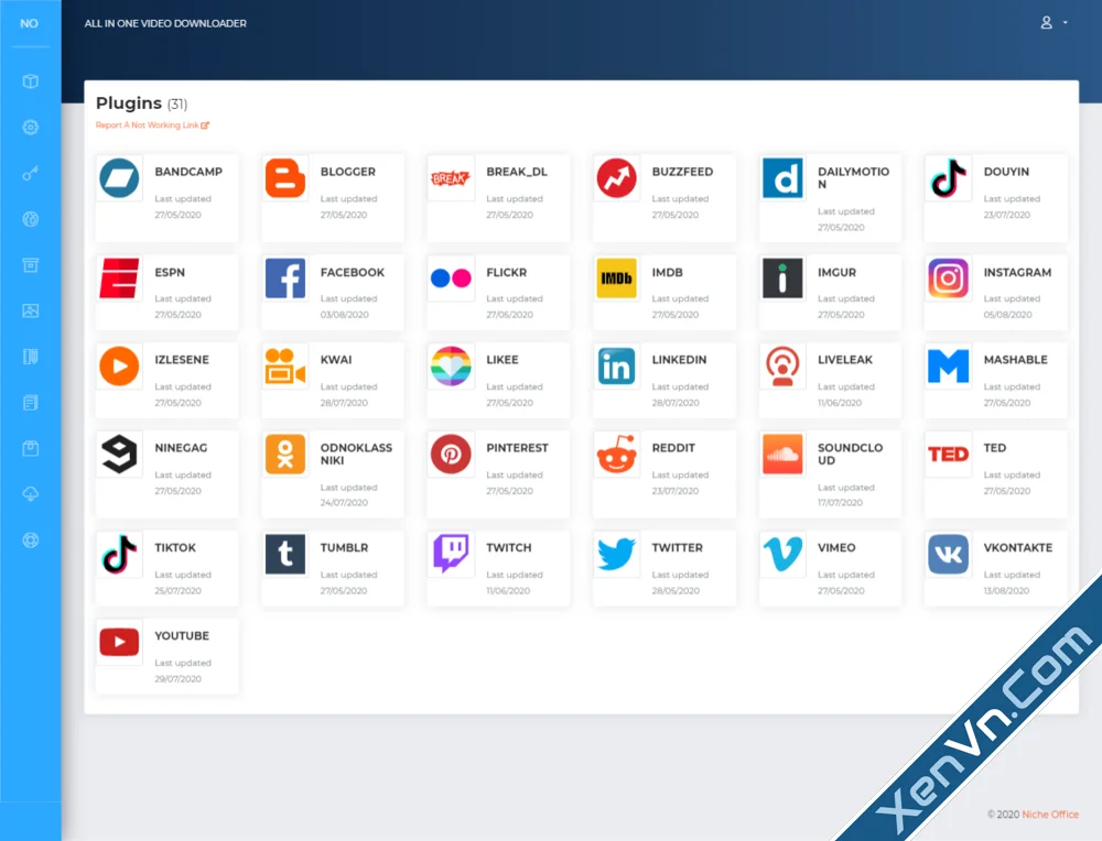 All in One Video Downloader Script - 2.6.0 | XenVn.Com