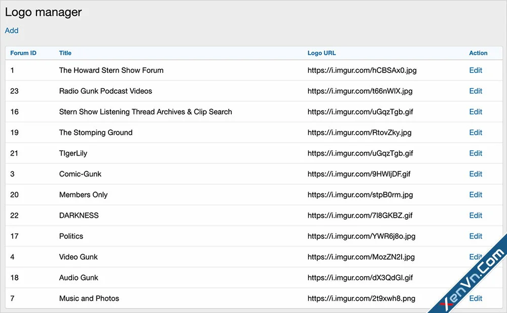 AndyB - Logo manager - Xenforo 2 - 1.1 | XenVn.Com