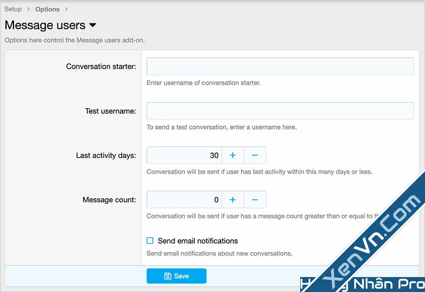 AndyB Message Users - Xenforo 2 - 1.0 | XenVn.Com