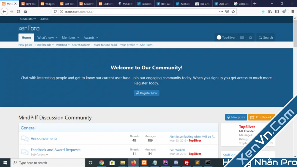 [BP] Welcome Notice - Xenforo 2 - 1.0.3 | XenVn.Com