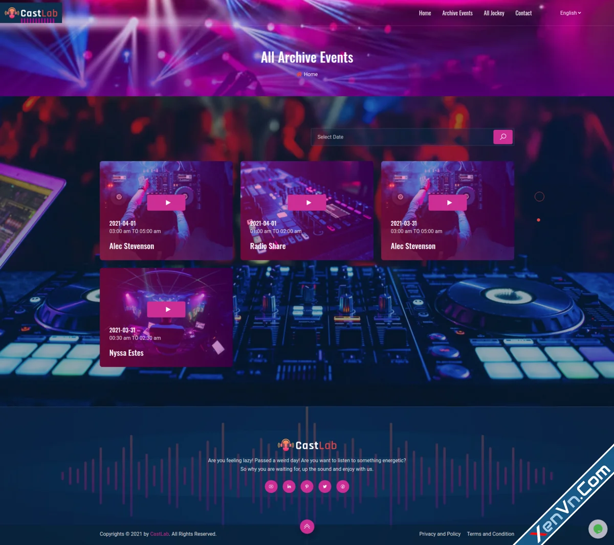 CastLab - Live Radio Broadcasting Platform - 1.1 | XenVn.Com