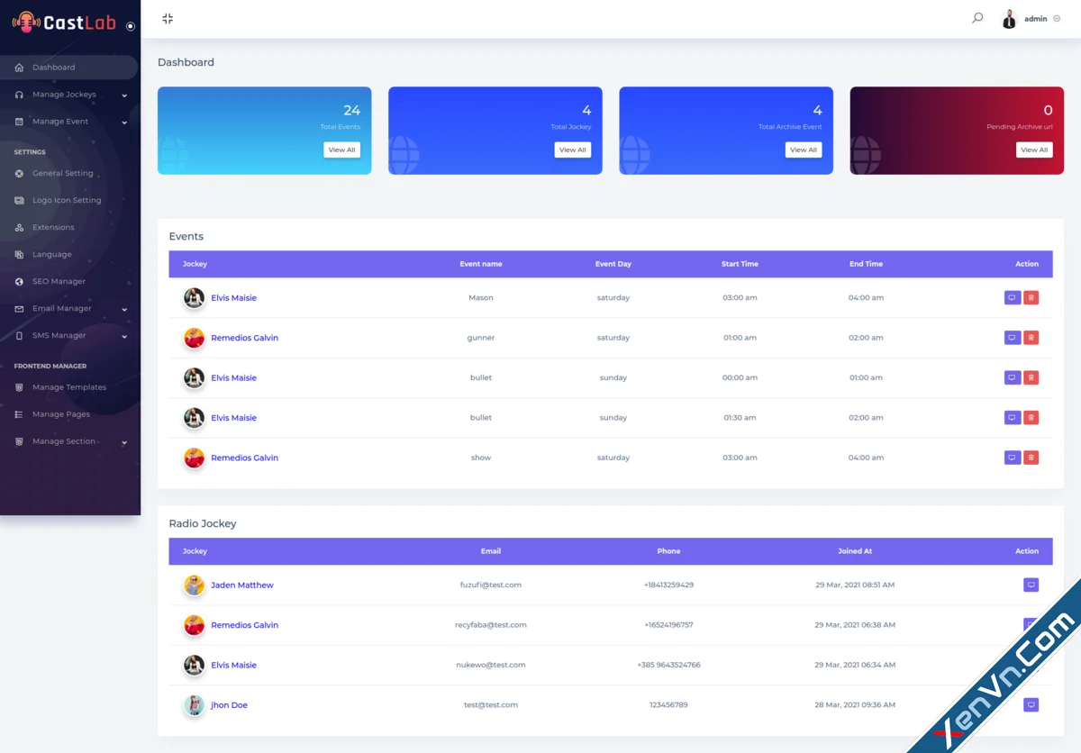 CastLab - Live Radio Broadcasting Platform - 1.1 | XenVn.Com