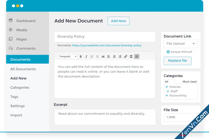 Document Library Pro - WordPress document library plugin - 1.6 | XenVn.Com