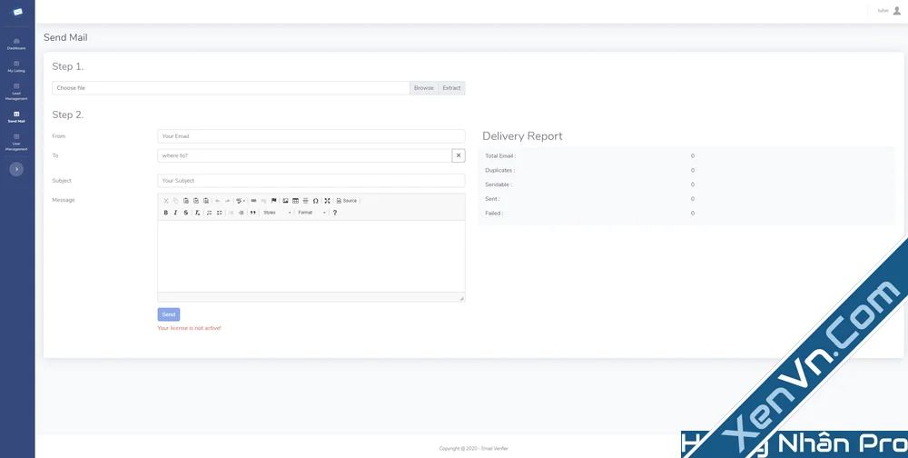 Email Verifier Pro - Email Management Tool - 2.9 | XenVn.Com