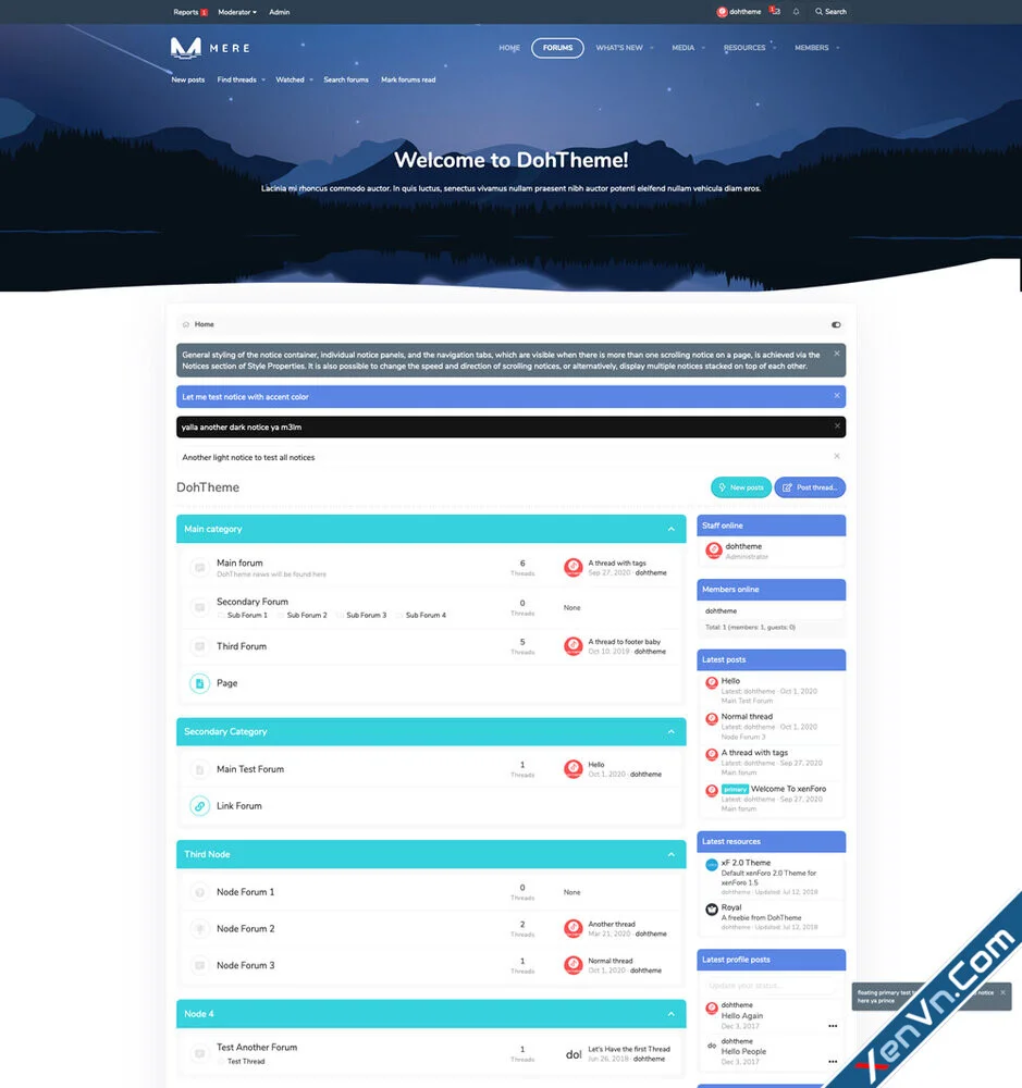 Mere - Xenforo 2 Style - 2.2.10.1 | XenVn.Com