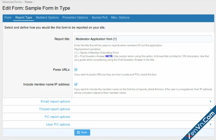 [OzzModz] Advanced Forms - Xenforo 2 - 2.2.0 | XenVn.Com