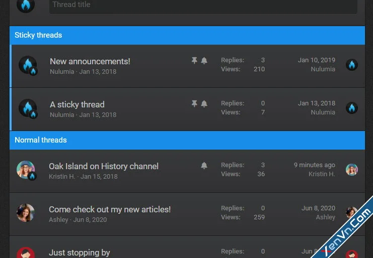 [OzzModz] Advanced Sticky Thread Separator - Xenforo 2 - 2.0.0 | XenVn.Com