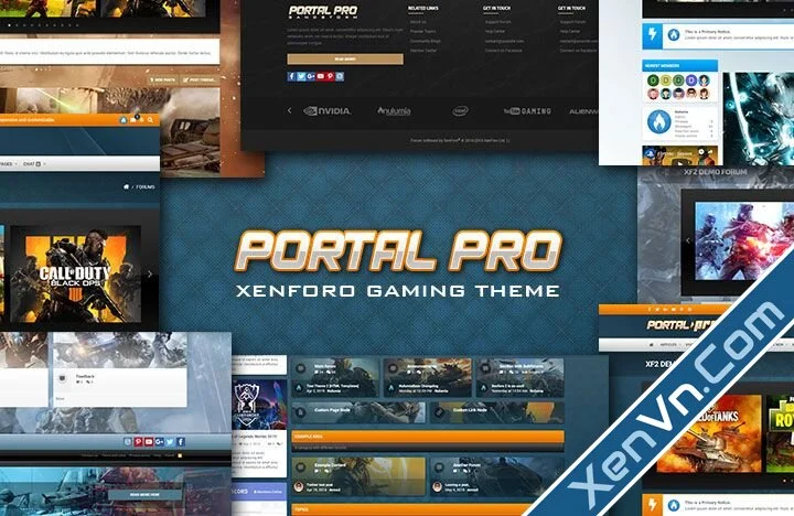 Portal Pro - Powerful Esports Gaming Theme Xenforo 2 - 2.1.9.2 | XenVn.Com