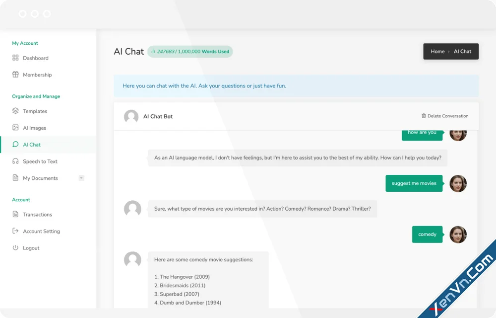 QuickAI OpenAI - AI Writing Assistant and Content Creator as SaaS - 3.9 | XenVn.Com