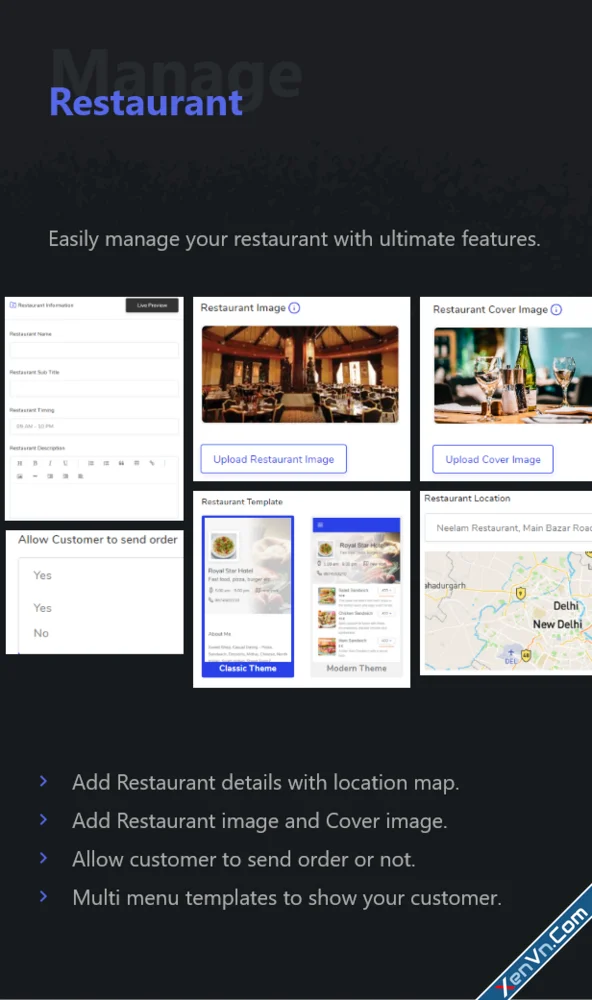 QuickQR - Saas - Contactless Restaurant QR Menu Maker - 6.3.7 | XenVn.Com