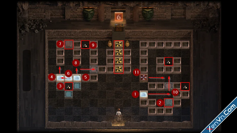 Treasure of Nadia Online - Ancient Temple - Puzzles 1 - 10 | XenVn.Com