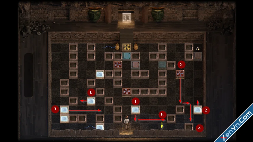 Treasure of Nadia Online - Ancient Temple - Puzzles 31 - 40 | XenVn.Com