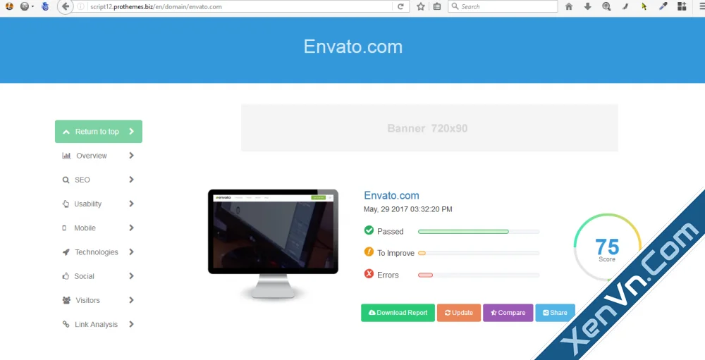 Turbo Website Reviewer - In-depth SEO Analysis Tool - 2.8 | XenVn.Com