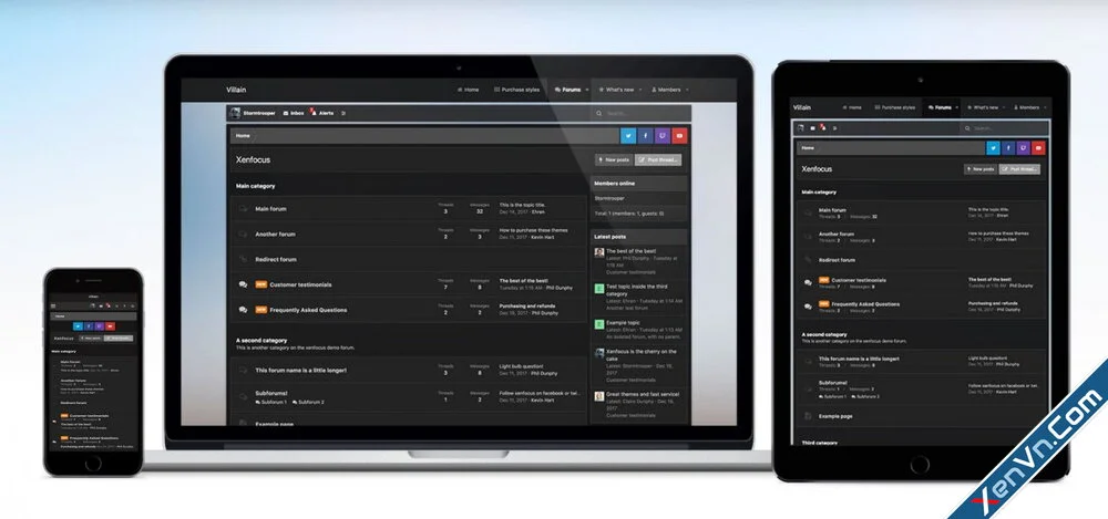 Villain - Xenforo 2 Style - 2.2.9 | XenVn.Com