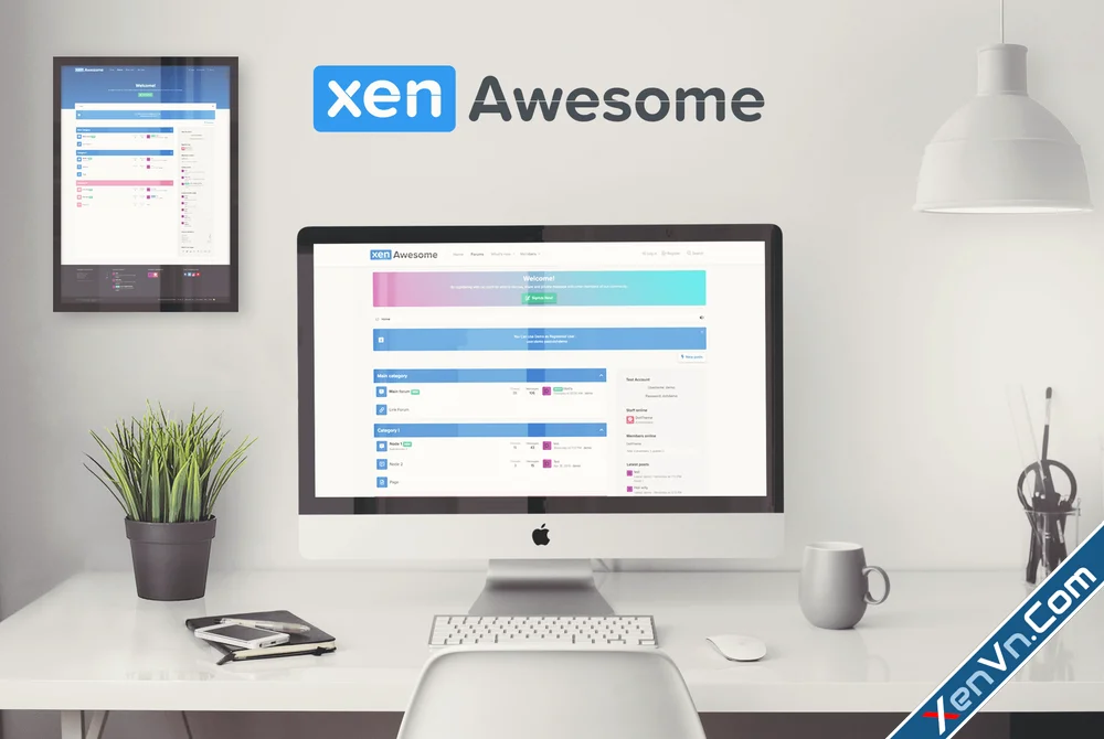 xenAwsome - Xenforo 2 Style - 2.2.8.1 | XenVn.Com