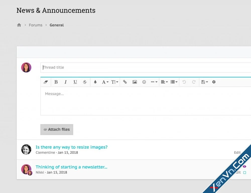 Xenith - XenForo 2 Style - 2.2.9.0.0 | XenVn.Com