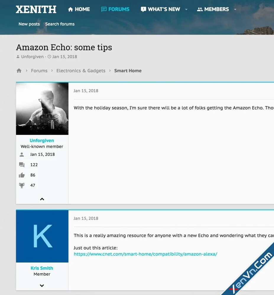 Xenith - XenForo 2 Style - 2.2.9.0.0 | XenVn.Com