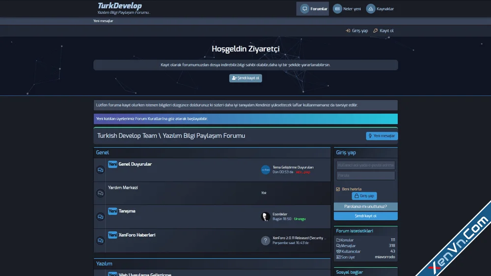ZenXDark - Xenforo 2 Style - 2.2 | XenVn.Com